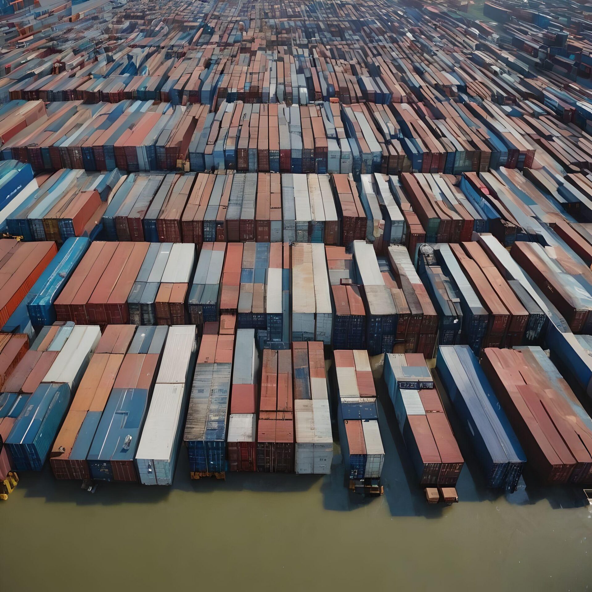 How Shipping Container Damages Occur in container Yard