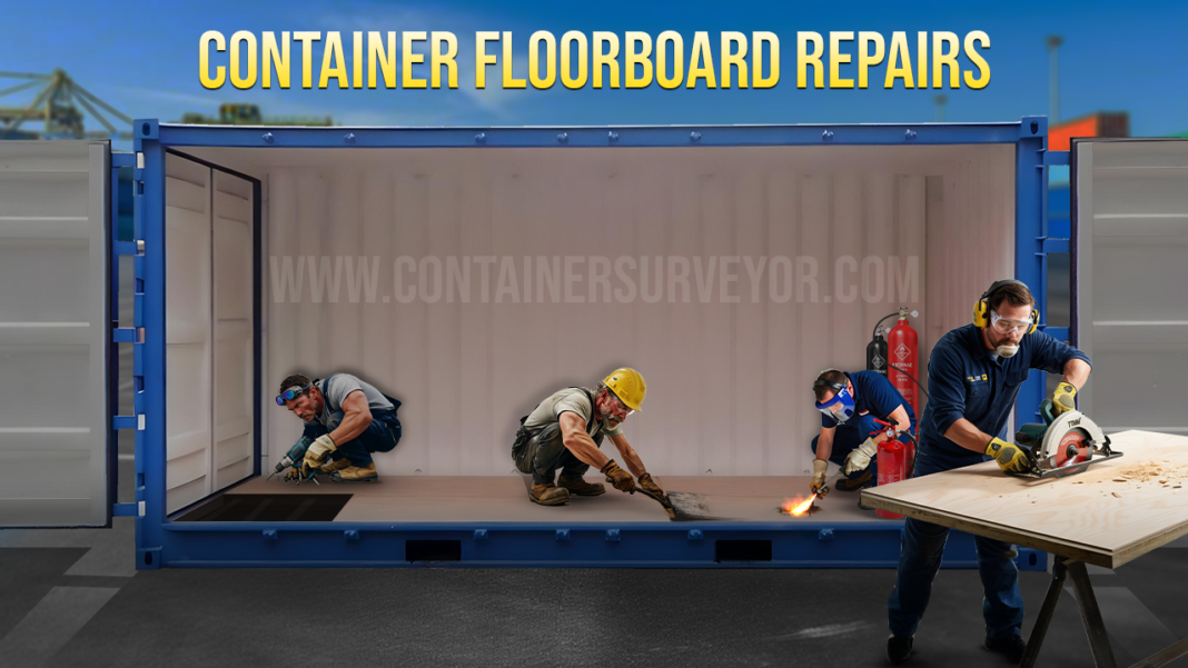 Shipping Container Floor Repairs - 100% Tested Guaranteed