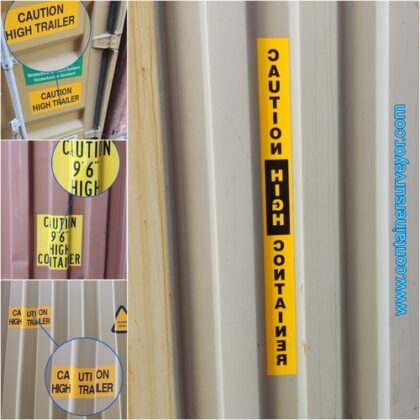 Shipping Container Markings | Decals | Labels | Stickers