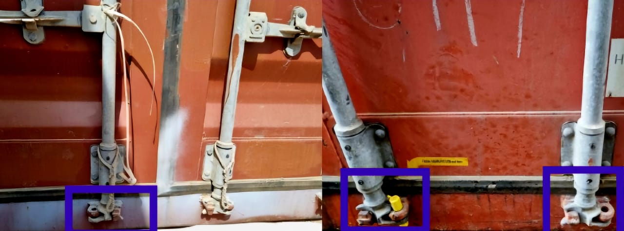 Locking Bar Cam & Locking Bar Security Cam in Containers